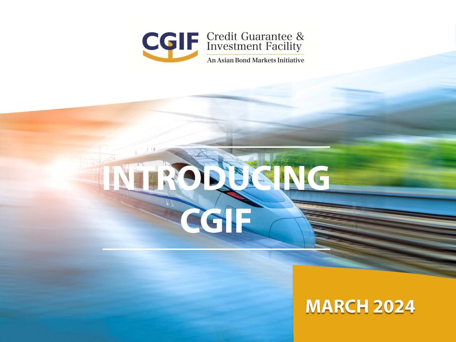 CGIF - Credit Guarantee & Investment Facility